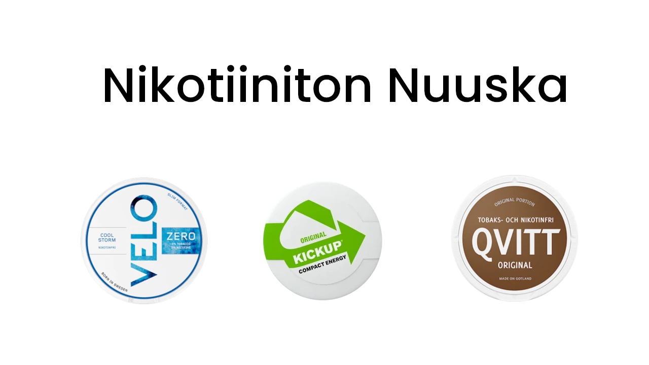 Nikotiinittomat Nuuskat | Tietoa ja Tuotteita | Nikotiinit.com